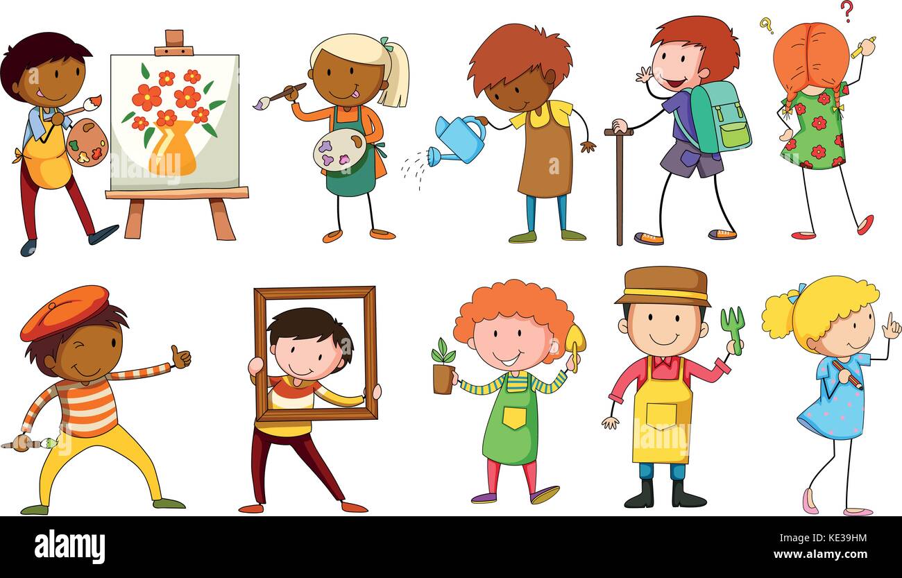 People doing different activities illustration Stock Vector Image & Art ... People doing different activities illustration Stock Vector Image & Art ...