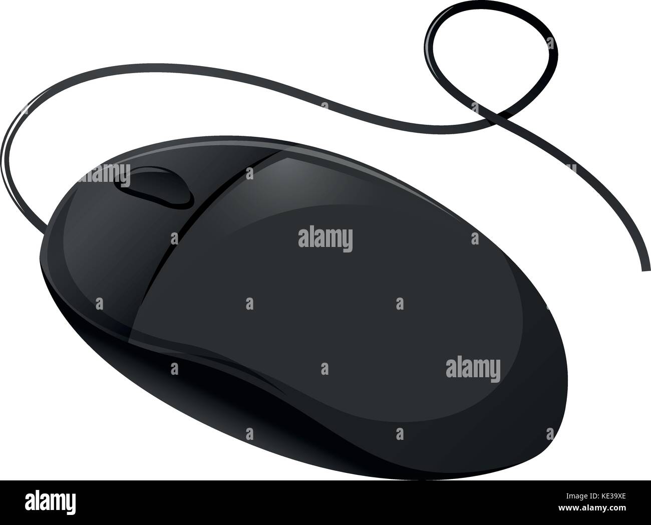 Close up image computer Stock Vector Images - Alamy