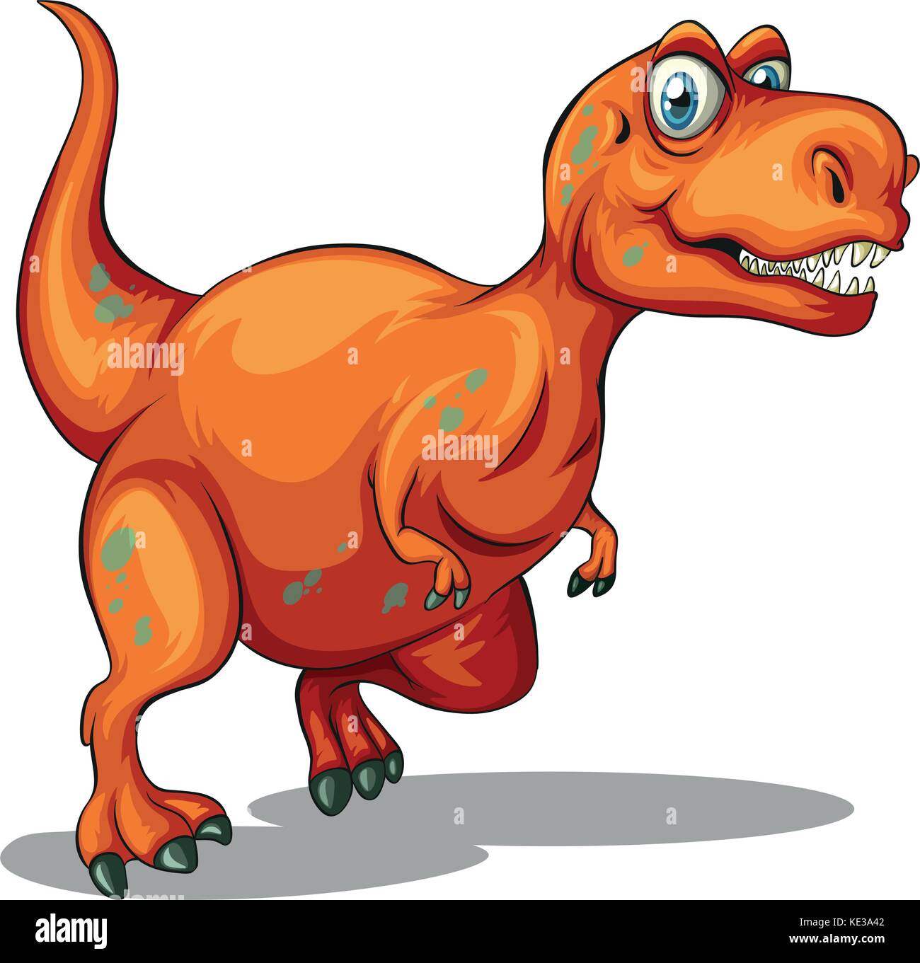 Sharptooth T Rex Red