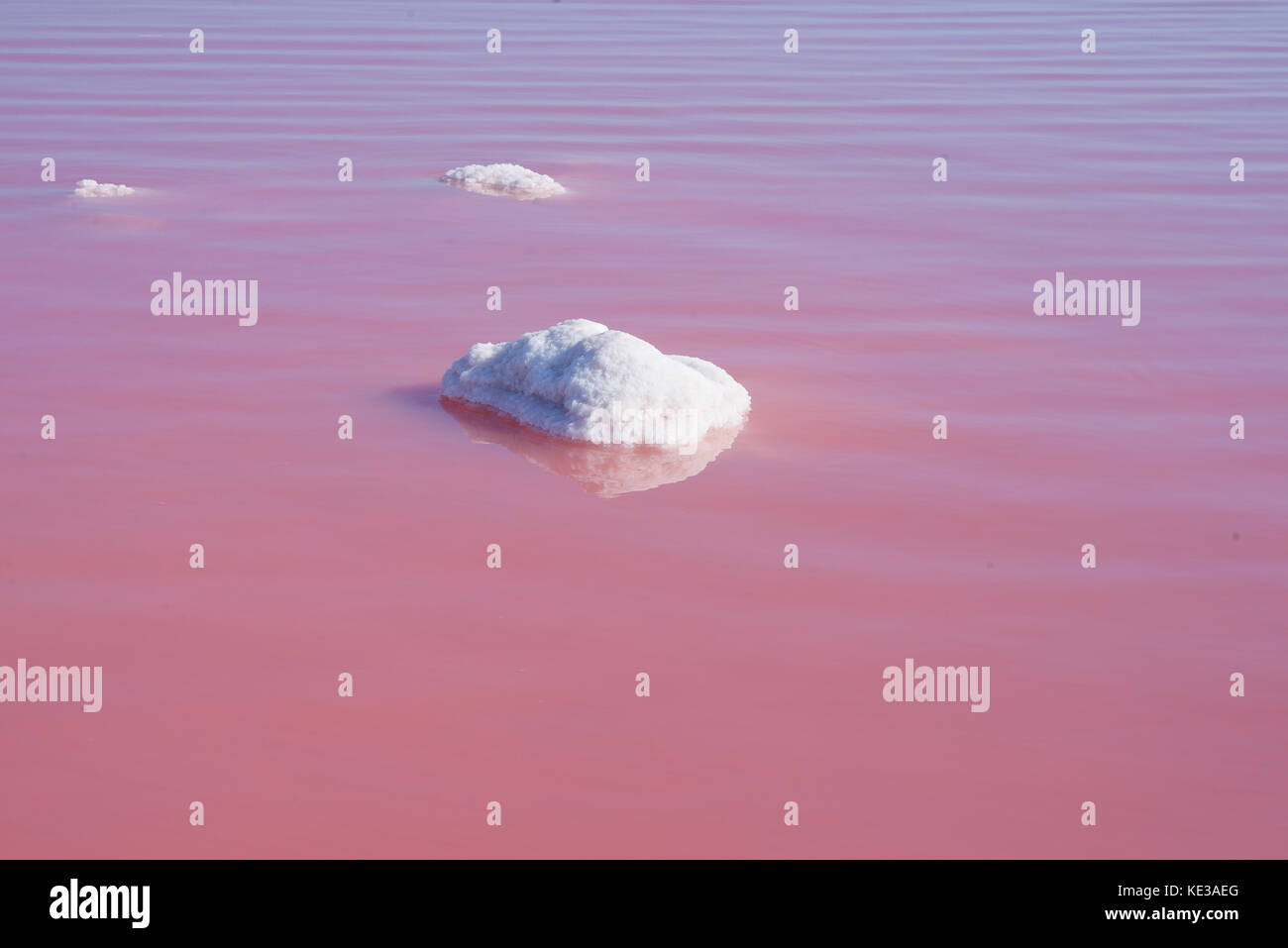 Detail of The Salt Lake at Torrevieja, Alicante, Spain Stock Photo - Alamy