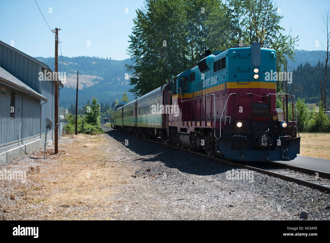 Mount hood scenic railroad hi-res stock photography and images - Alamy