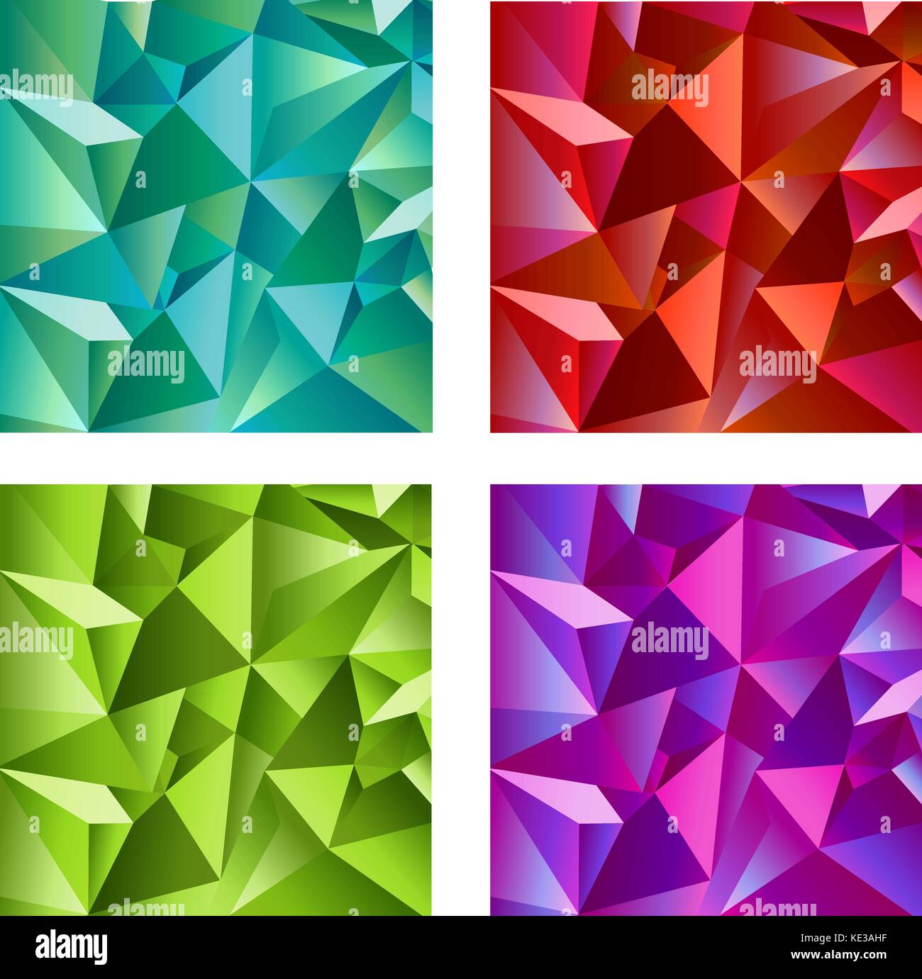 Background design in four colors illustration Stock Vector Image & Art ...