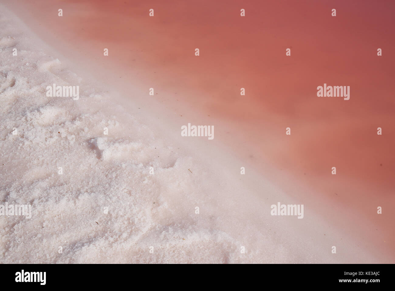 Detail of The Salt Lake at Torrevieja, Alicante, Spain Stock Photo - Alamy