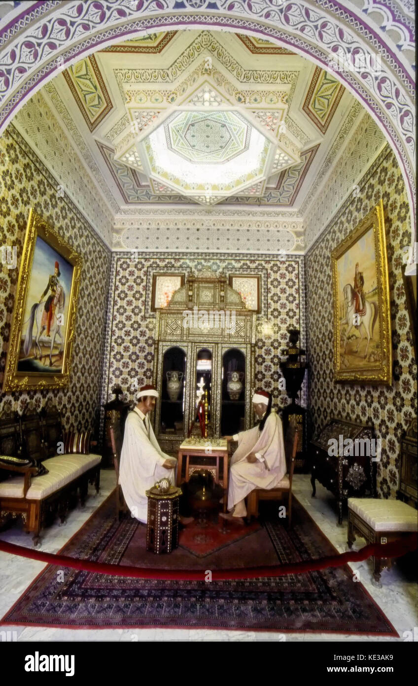 Tunisia. North Africa. Inside the Dar Charait Musuem. Tozeur Stock ...