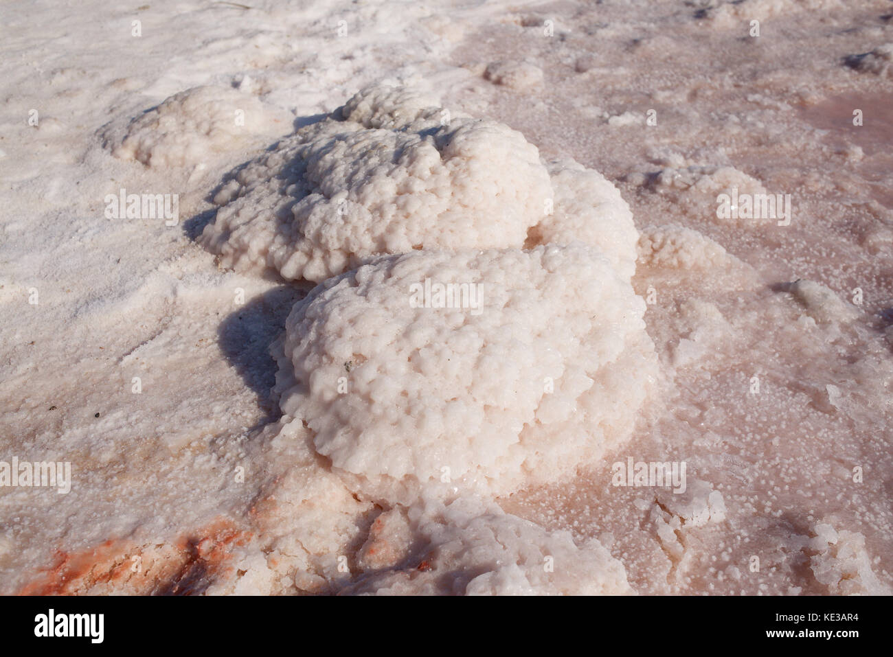 Detail of The Salt Lake at Torrevieja, Alicante, Spain Stock Photo - Alamy