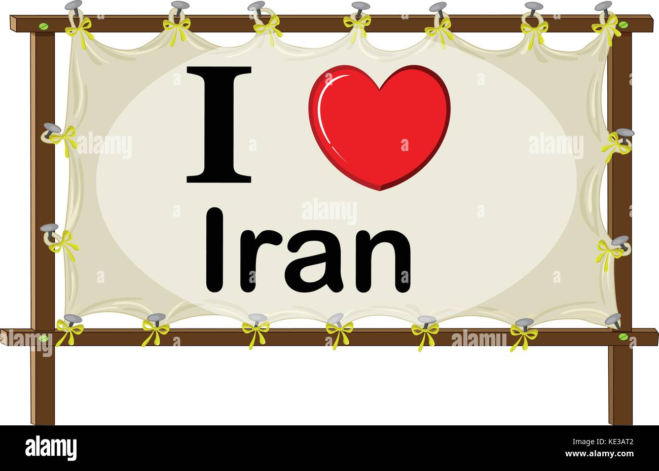 I love Iran sign illustration Stock Vector Image & Art - Alamy
