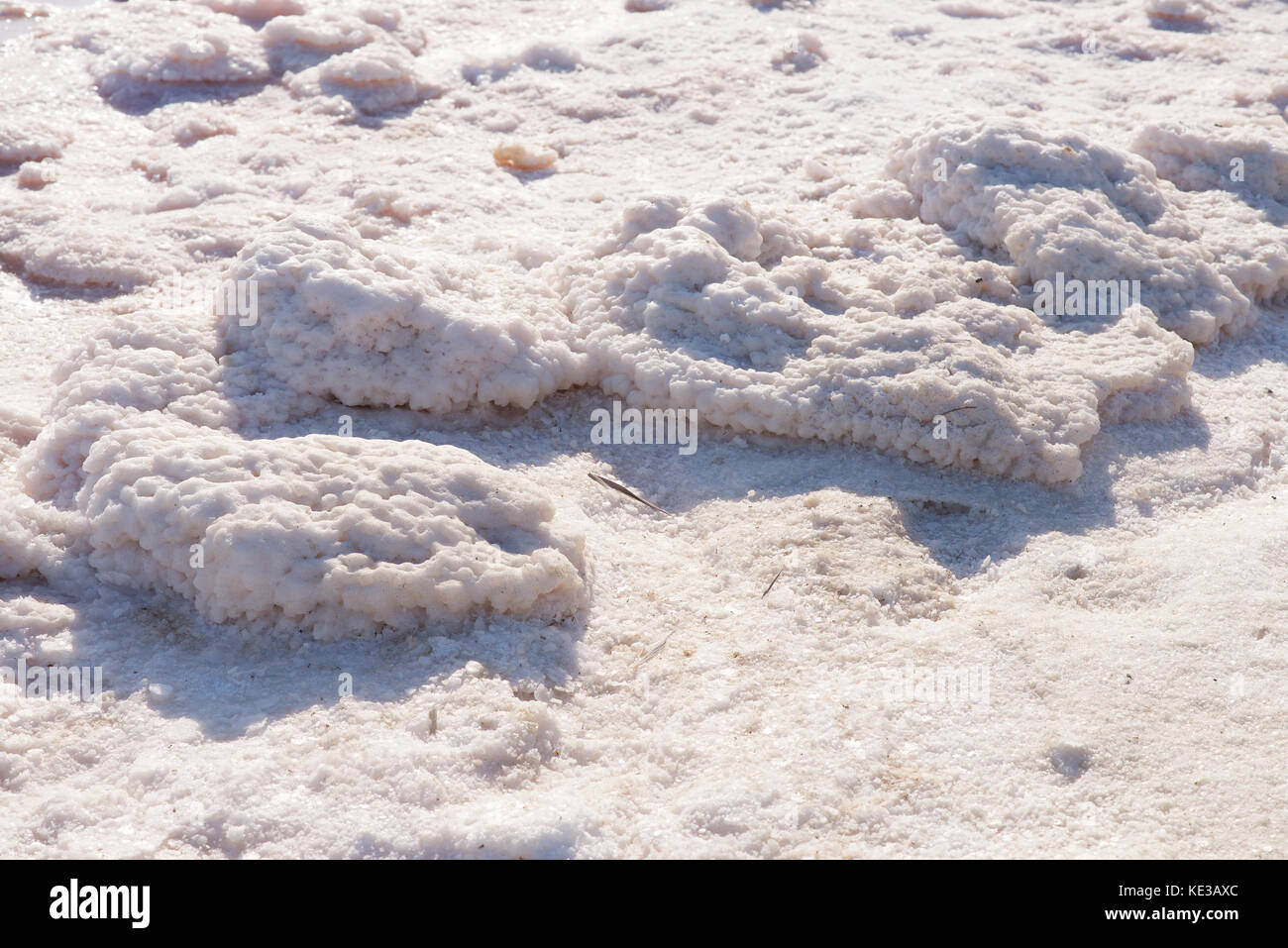 Detail of The Salt Lake at Torrevieja, Alicante, Spain Stock Photo - Alamy