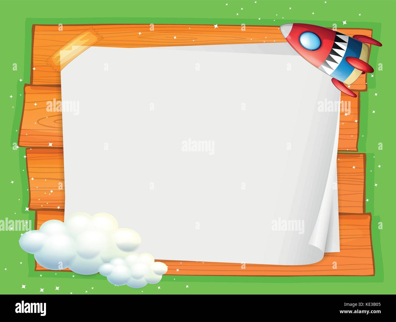 Spaceship border hi-res stock photography and images - Alamy