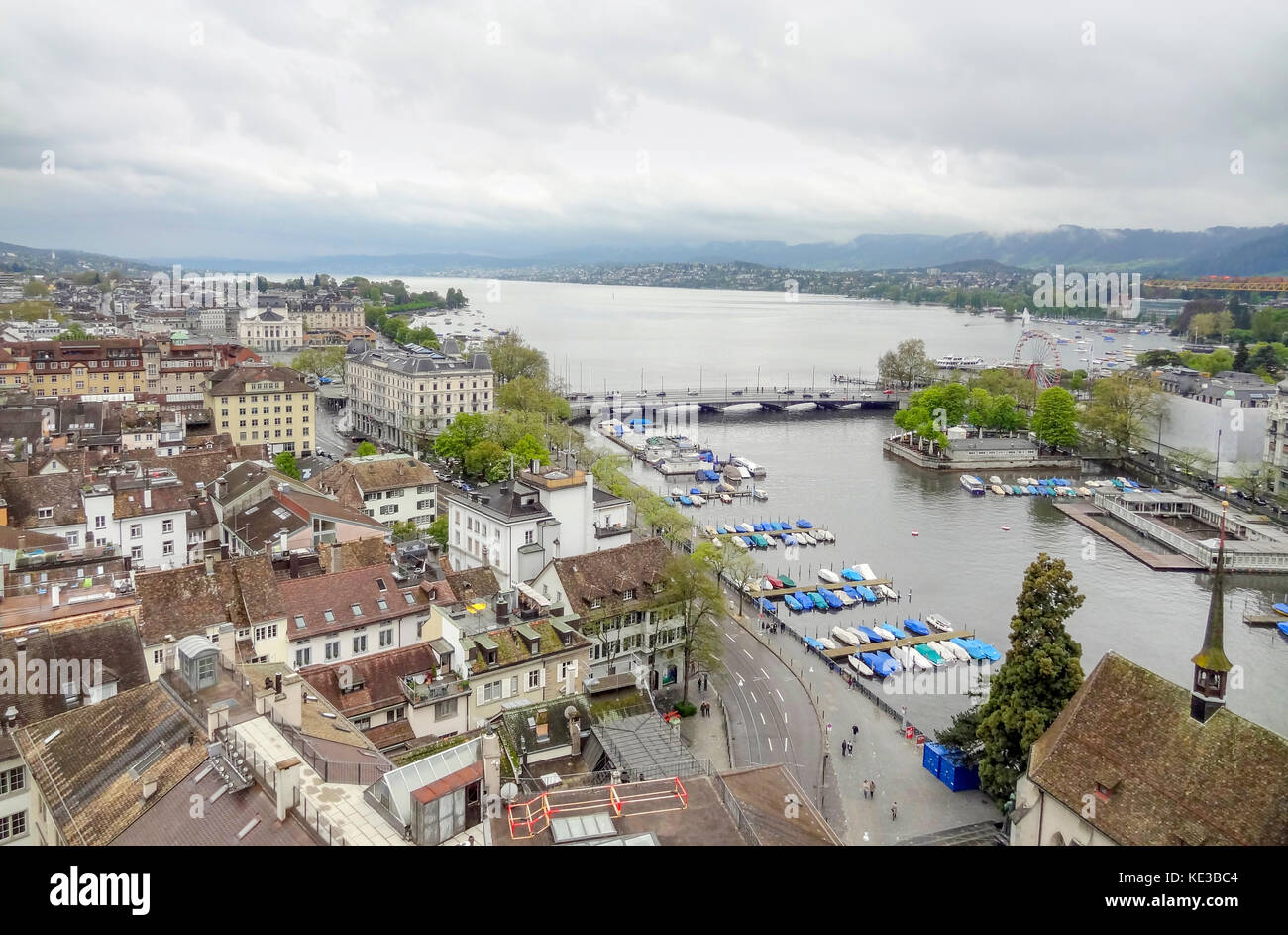 Zurich City Aerial High Resolution Stock Photography and Images - Alamy