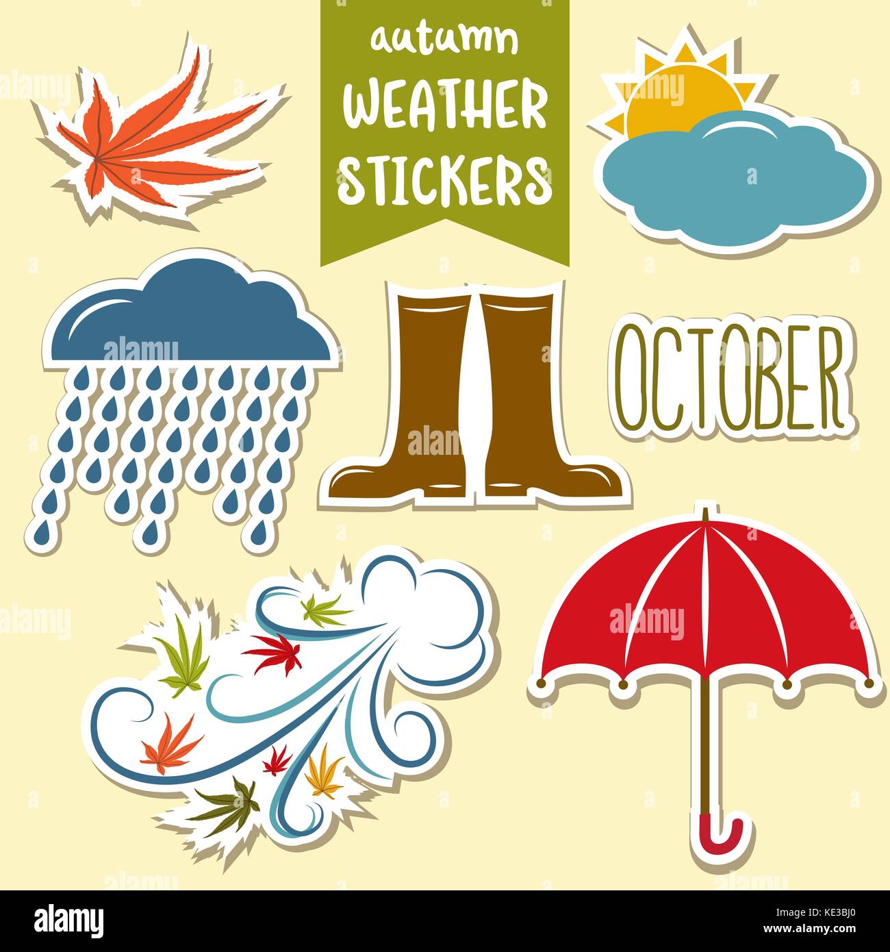 My lovely autumn Stock Vector Images - Alamy