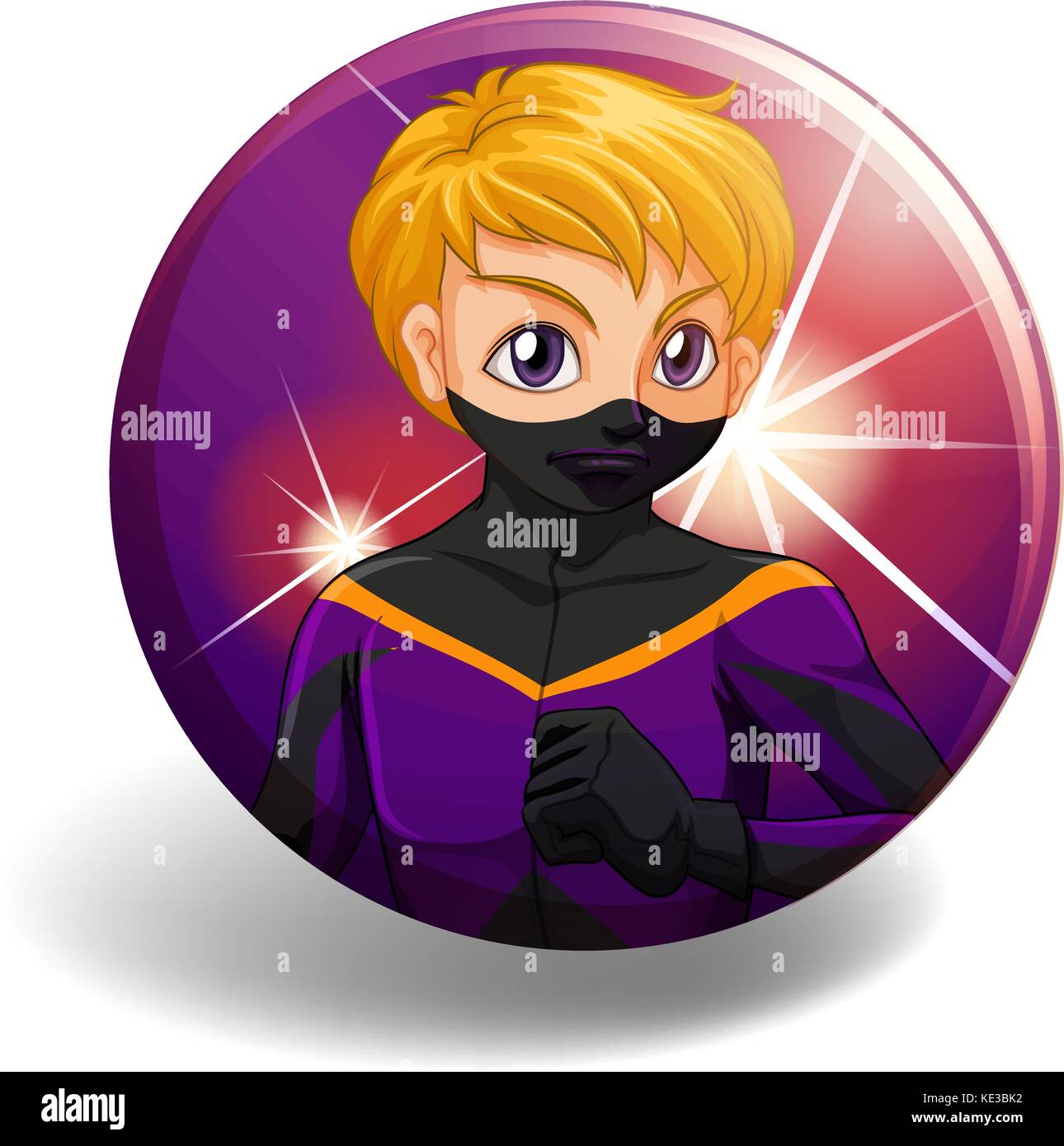 Purple costume Stock Vector Images - Alamy
