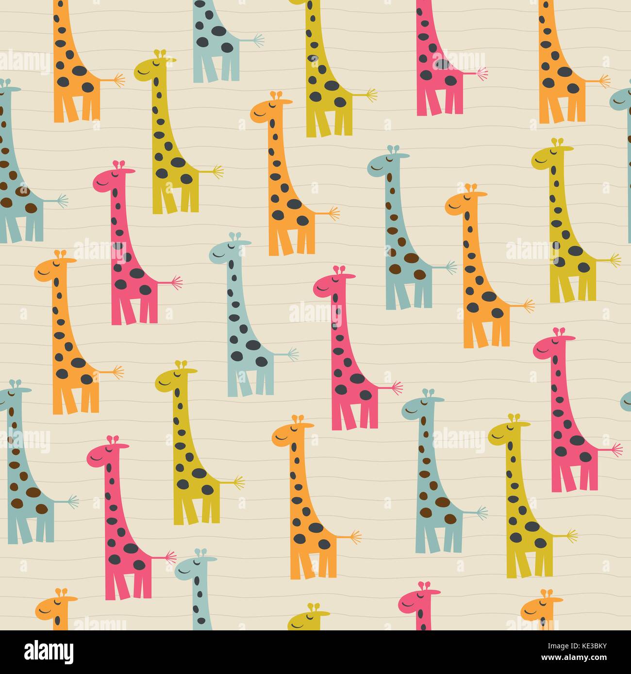 Baby giraffe play Stock Vector Images - Alamy