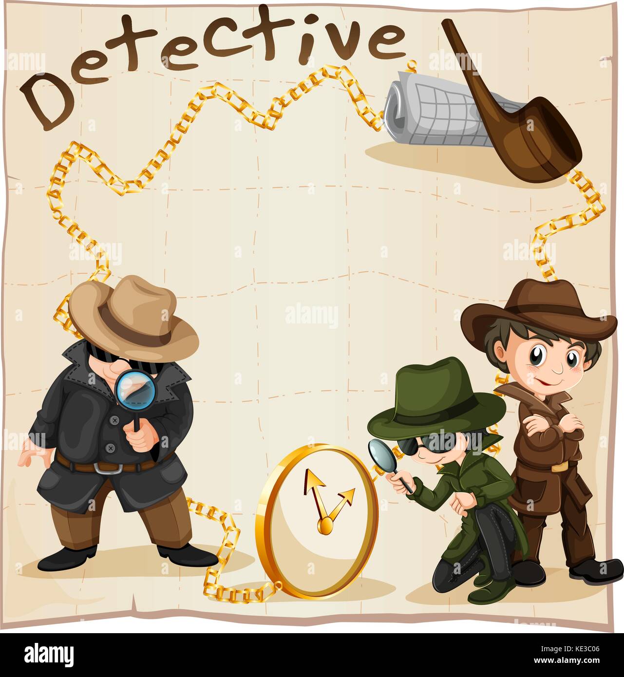 For clues Stock Vector Images - Alamy