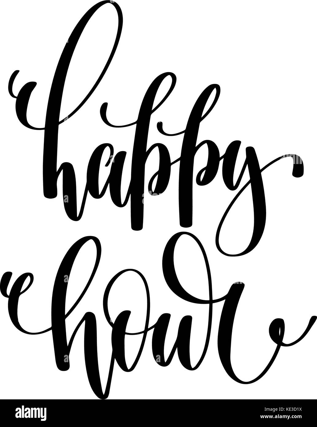 Hand lettering wall Cut Out Stock Images & Pictures - Alamy