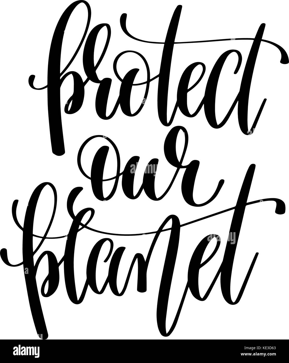 Hand protect earth black Black and White Stock Photos & Images - Alamy