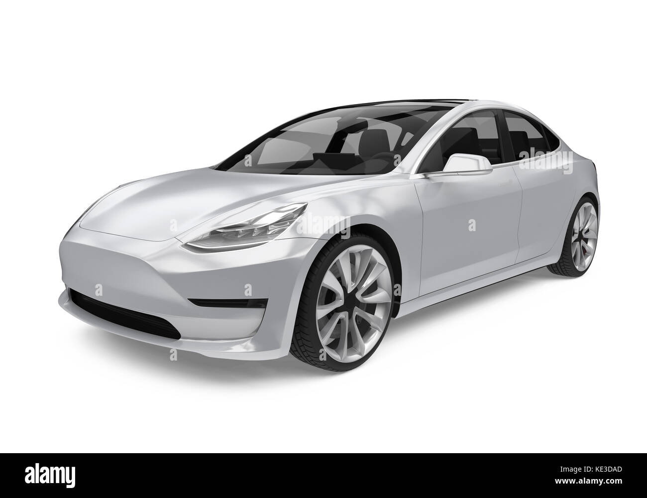 Luxury Sedan Car Isolated Stock Photo - Alamy