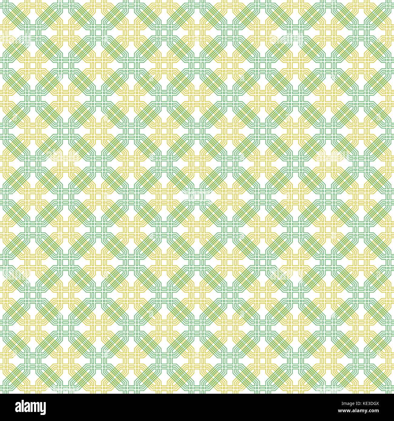 Seamless Abstract Pattern With Octagons Stock Photo - Alamy