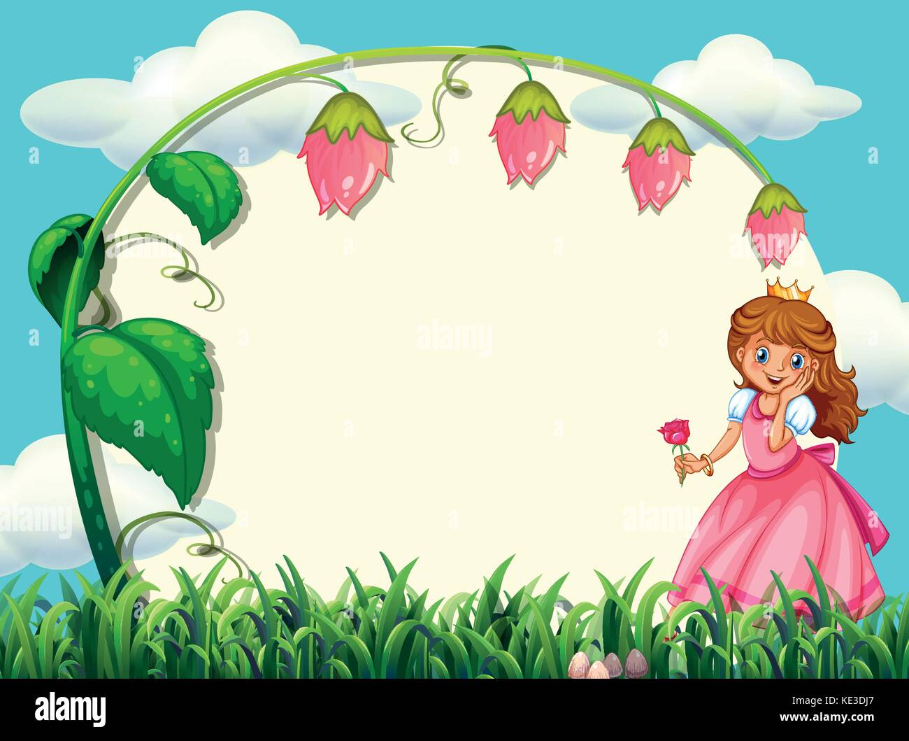 Charming scenery Stock Vector Images - Alamy