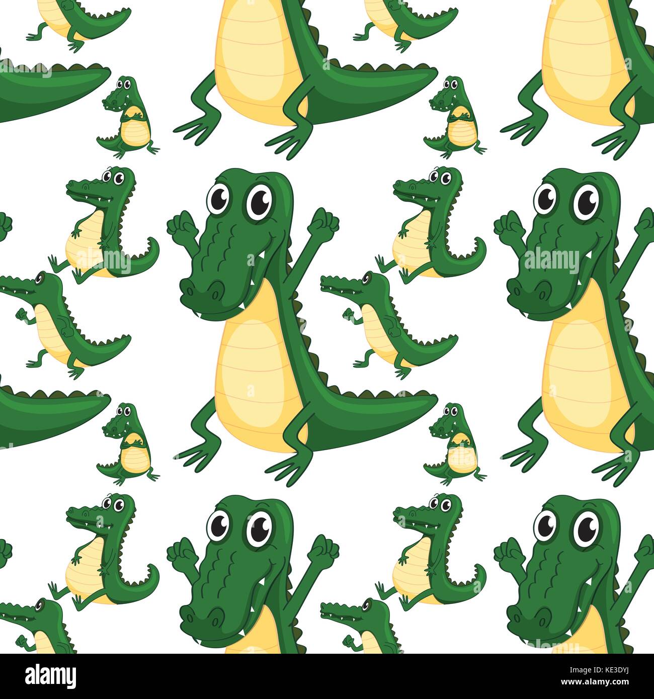 Smiling crocodile Cut Out Stock Images & Pictures - Alamy