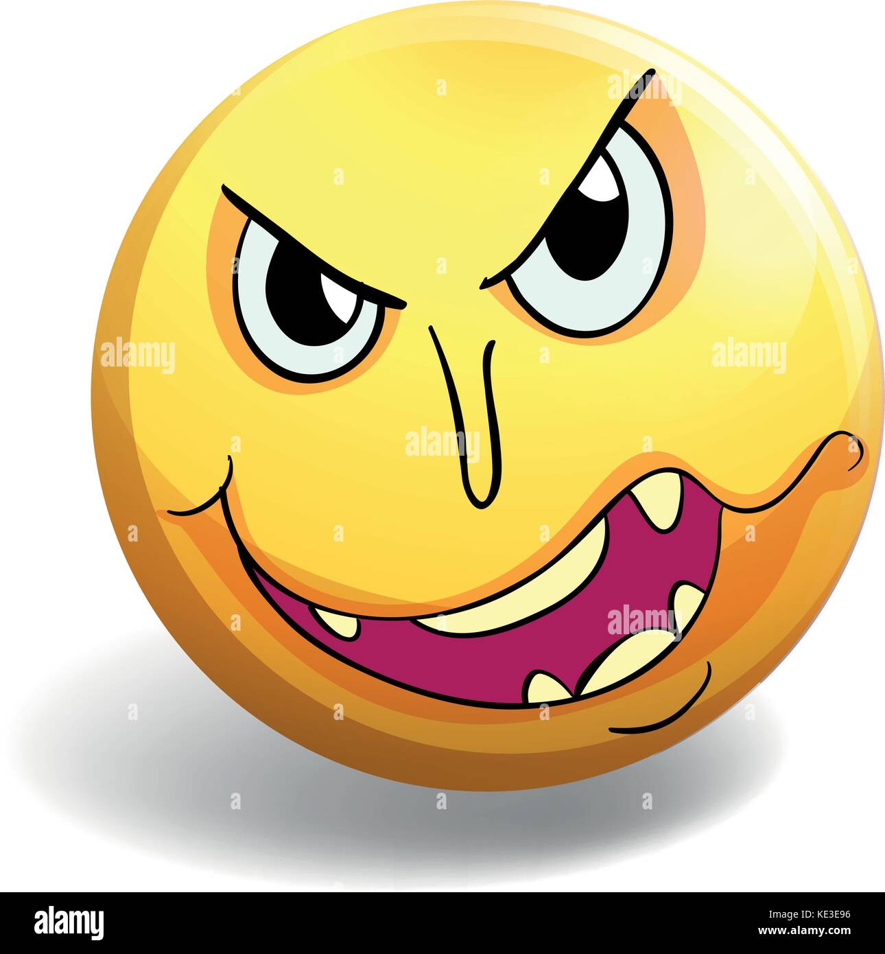 Cartoon monster ball Stock Vector Images - Alamy