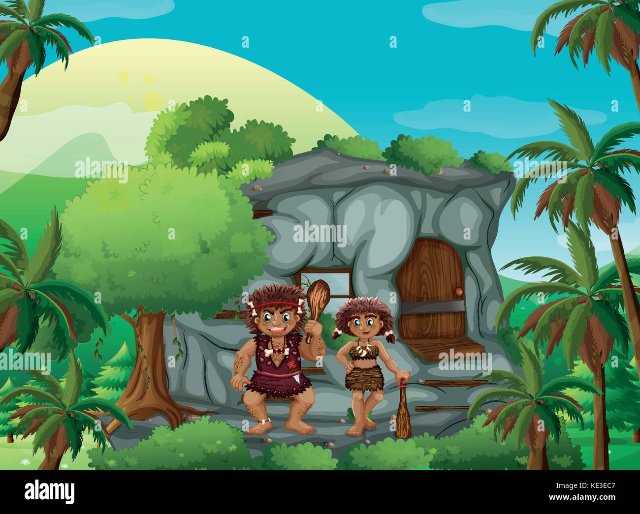 Caveman Family Stock Photos & Caveman Family Stock Images - Alamy