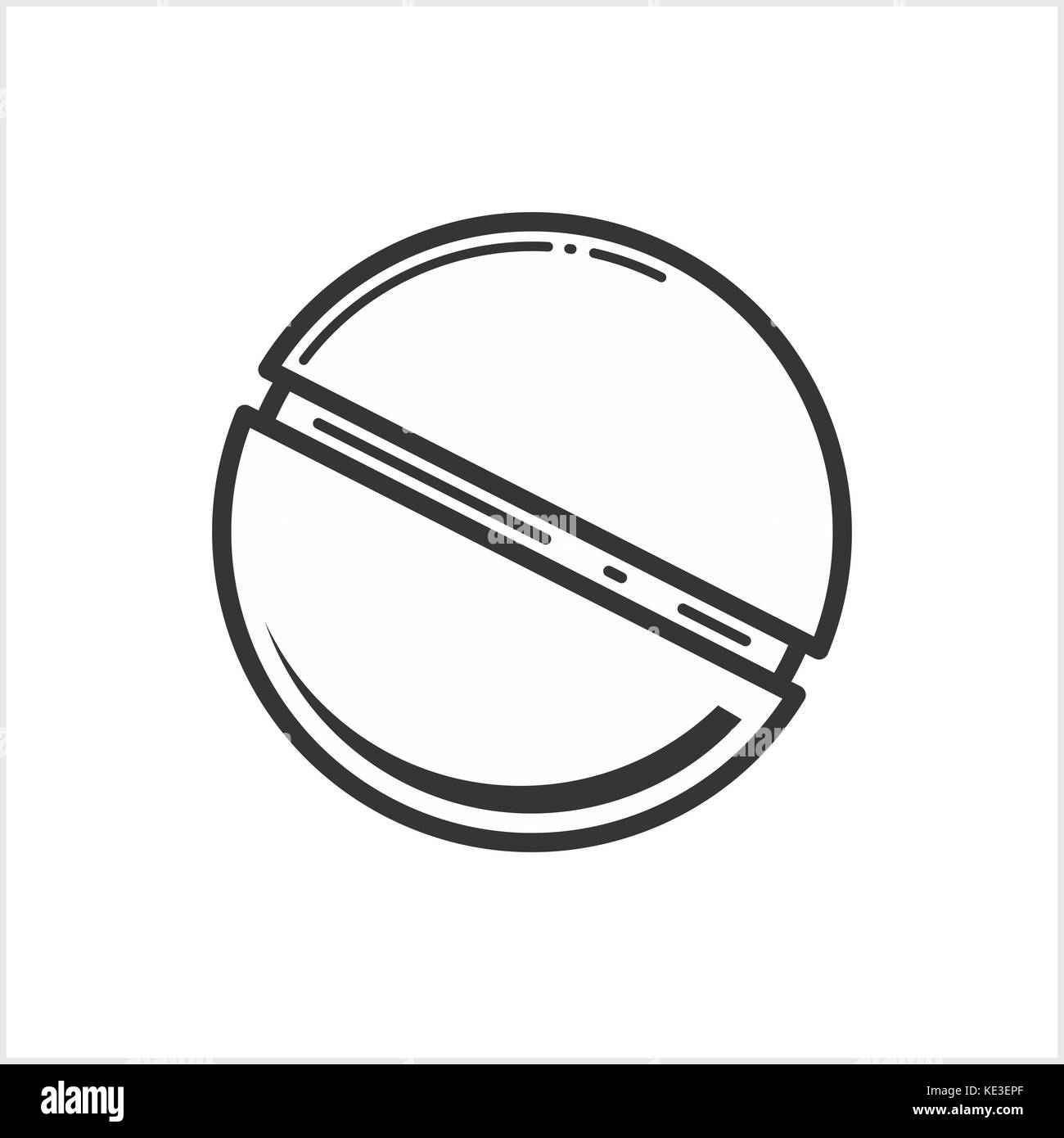 Monoline illustration hi-res stock photography and images - Alamy