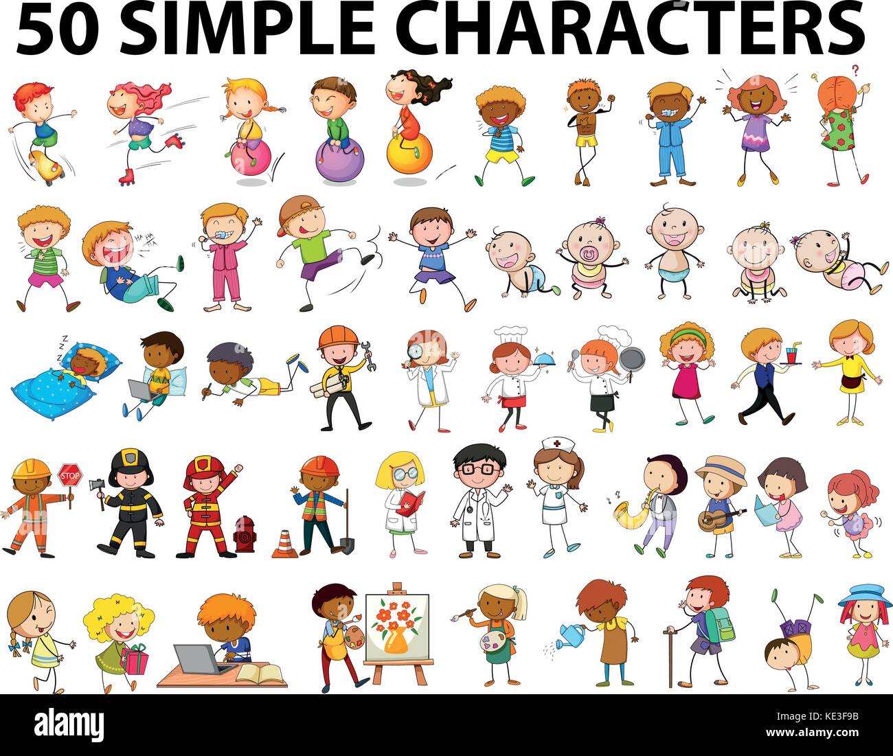 Old woman reading to baby Stock Vector Images - Alamy