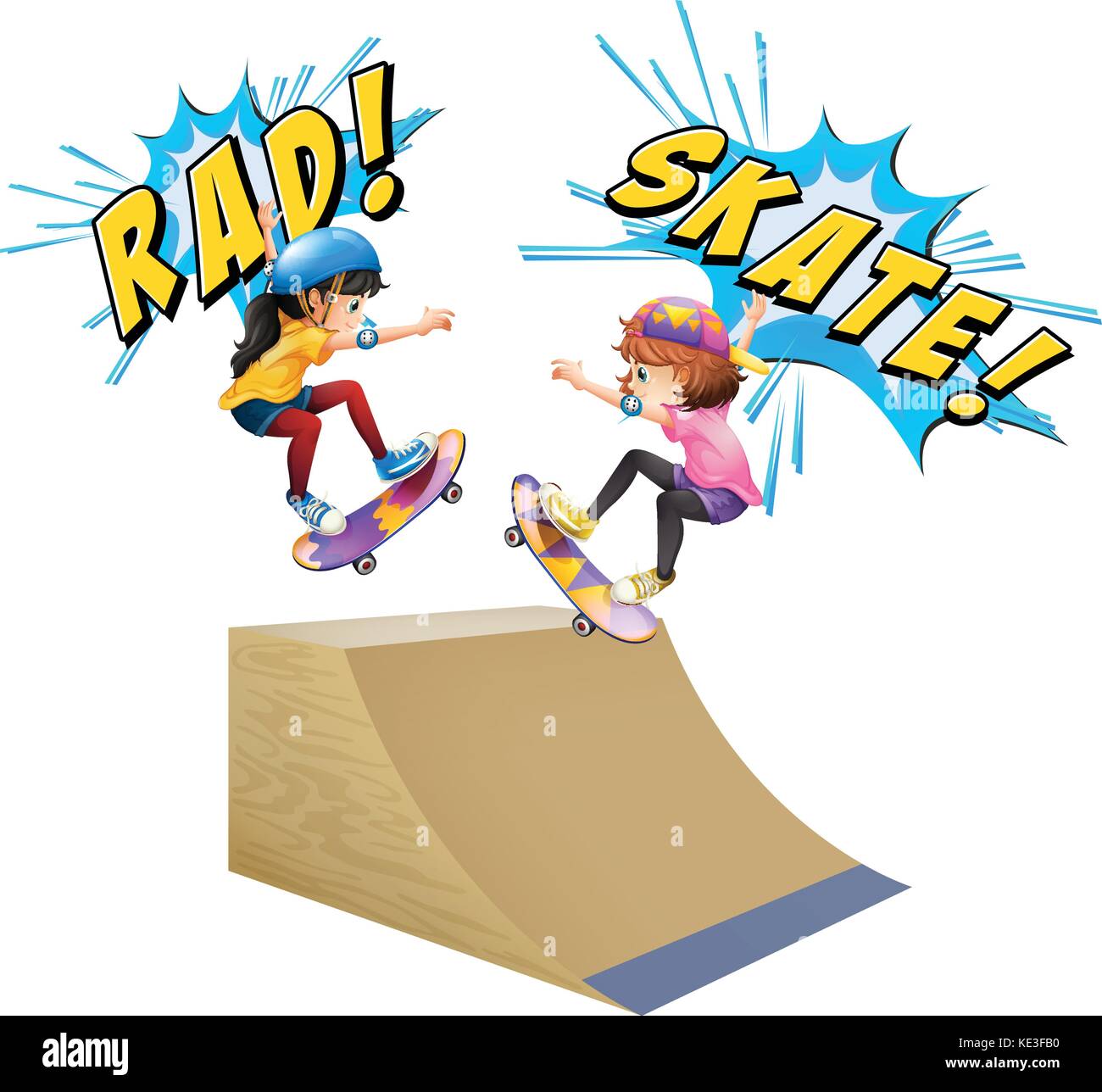 Skateboarding Ramp Clipart