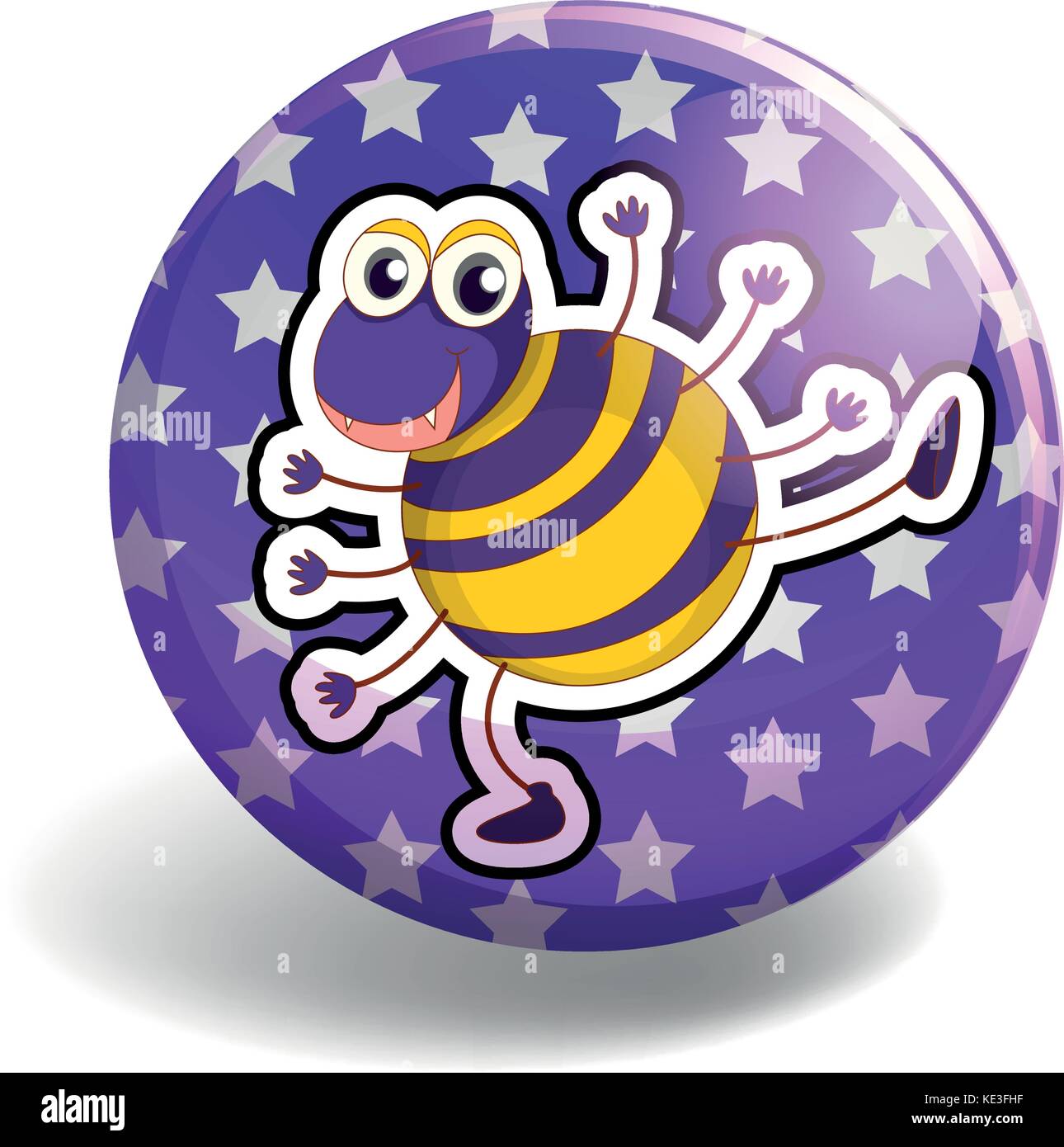 Spider round Stock Vector Images - Alamy