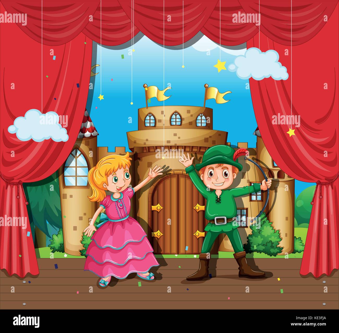Childrens Theater Clipart
