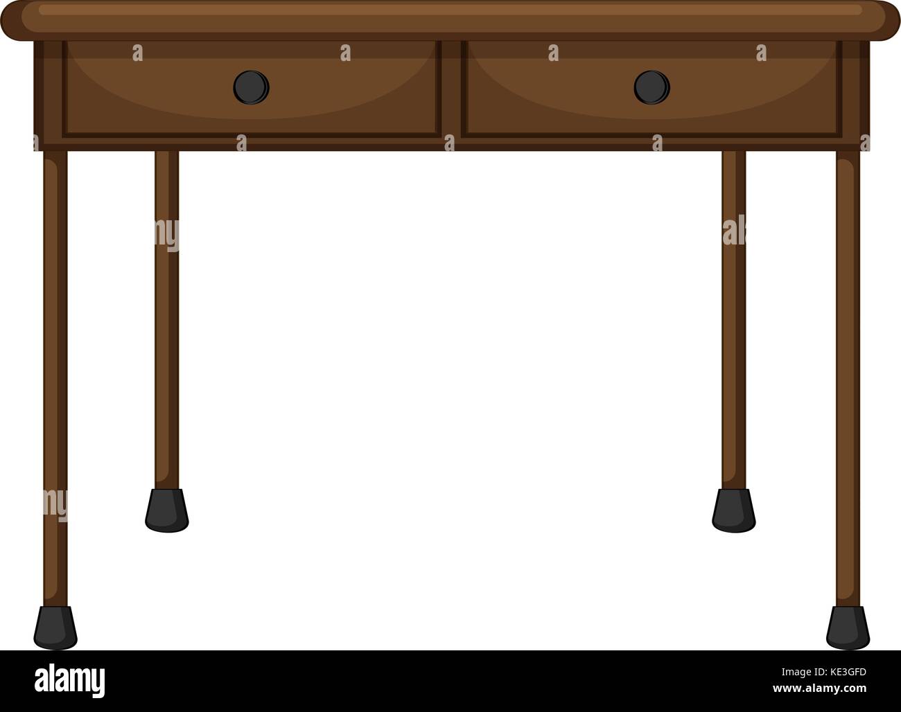 Wooden drawers Stock Vector Images - Alamy