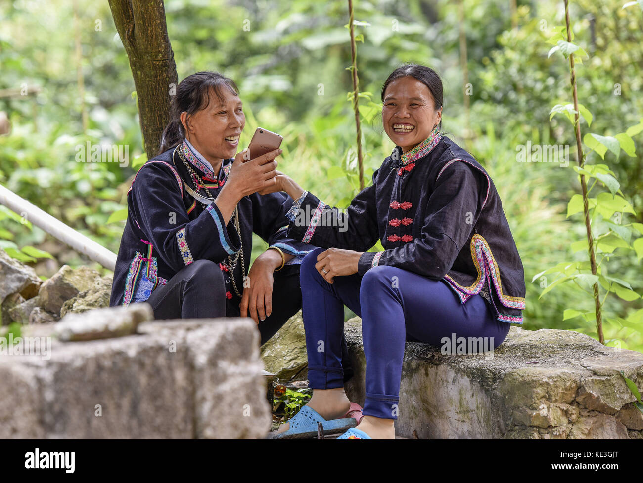 The Heiyizhuang, also known as Black-clothes Zhuang, is a traditional ...