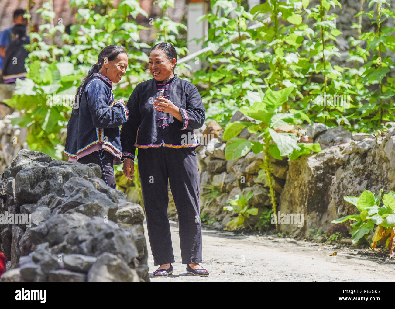 The Heiyizhuang, also known as Black-clothes Zhuang, is a traditional ...