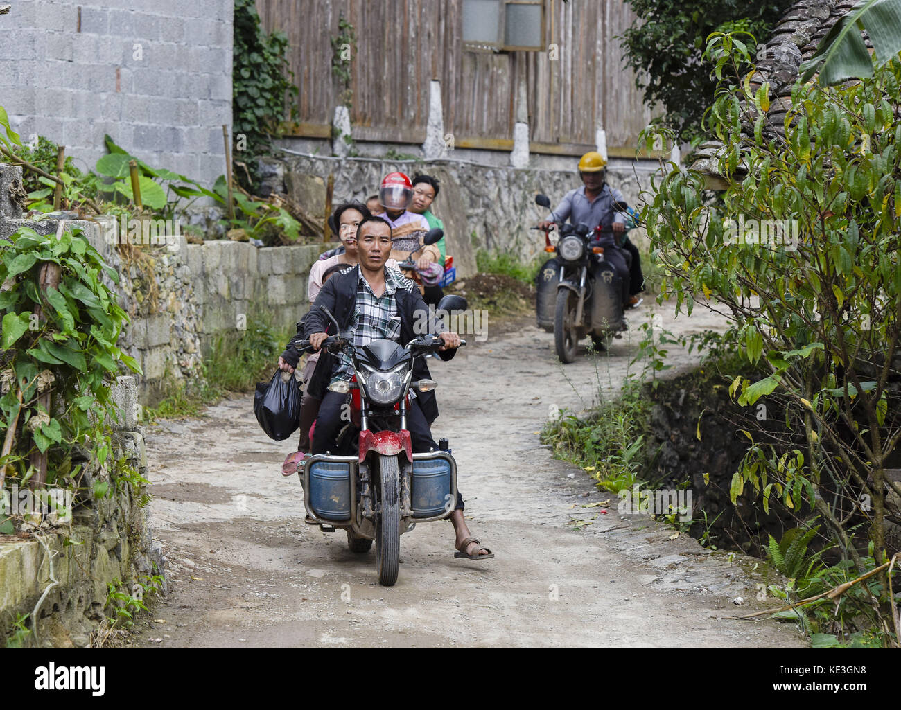 The Heiyizhuang, also known as Black-clothes Zhuang, is a traditional ...