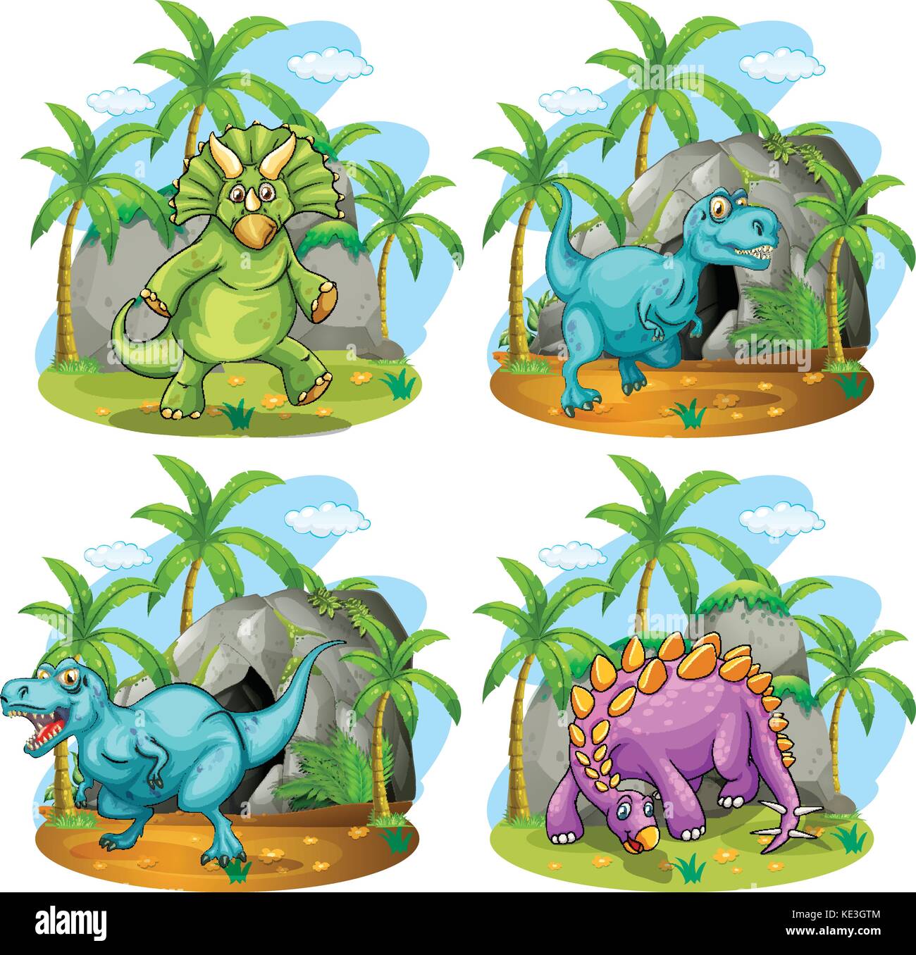 Sauropod dinosaurs Cut Out Stock Images & Pictures - Alamy
