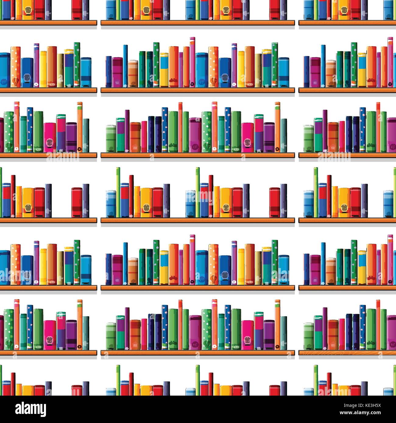 On the shelf clip art illustration Stock Vector Images - Alamy