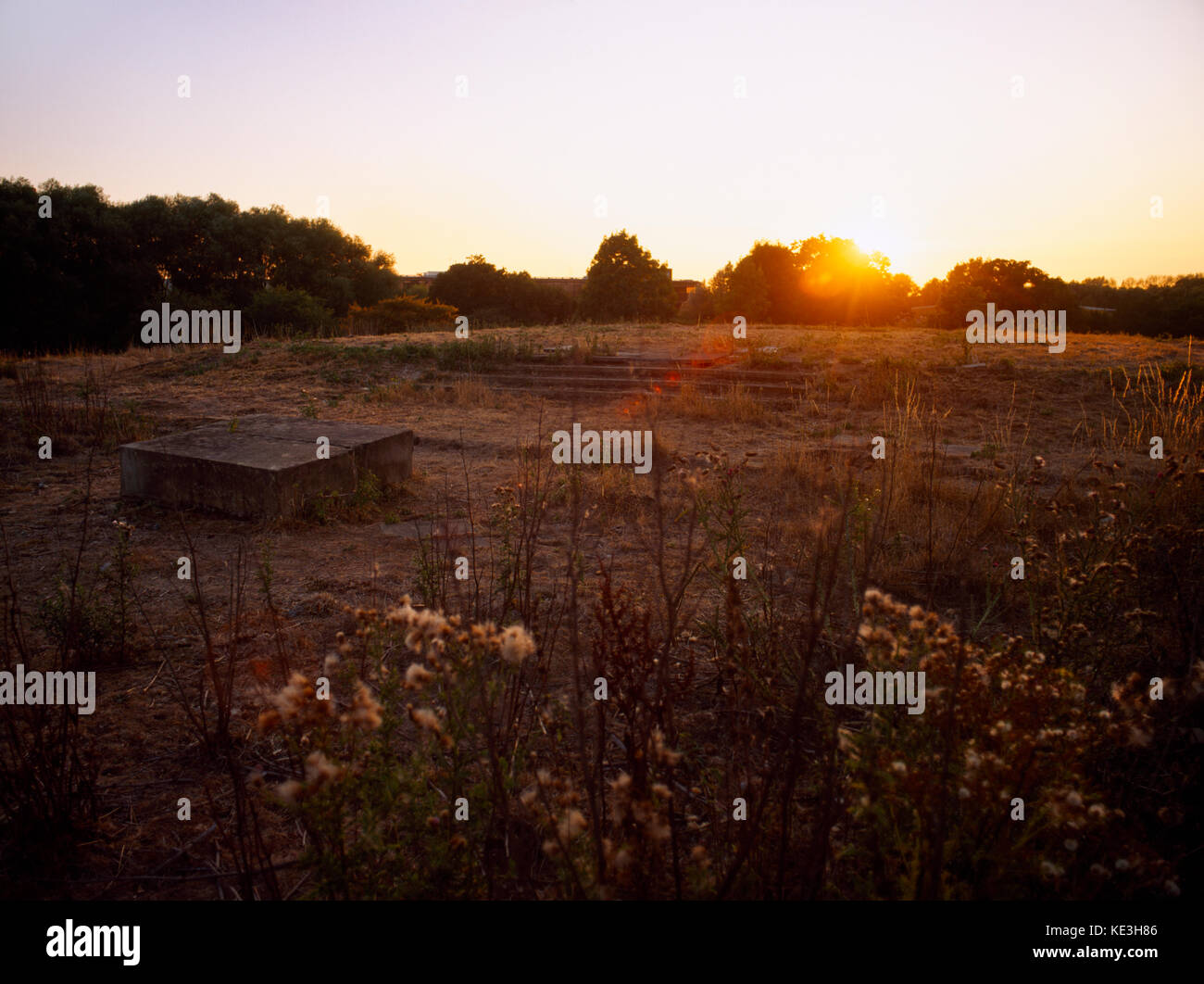 Harlow, Essex, UK: excavated & partly reconstructed Romano-Celtic ...