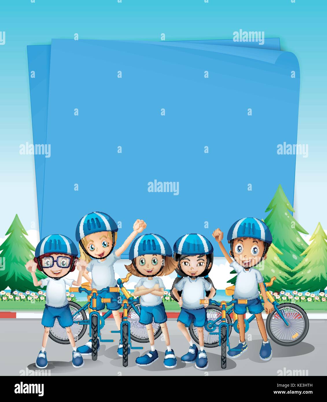 Bicycle Clipart Border