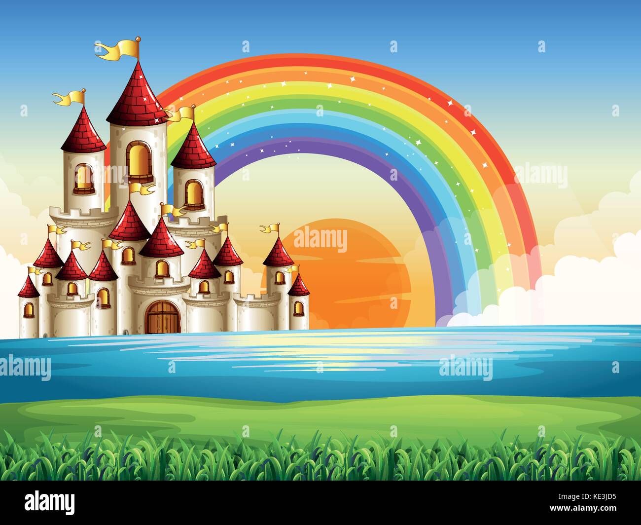 The middle kingdom Stock Vector Images - Alamy