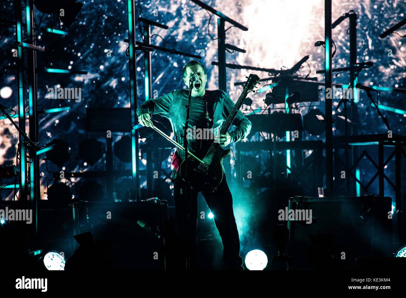 Assago Milan, Italy. 17th Oct, 2017. Sigur Rós performs live at ...
