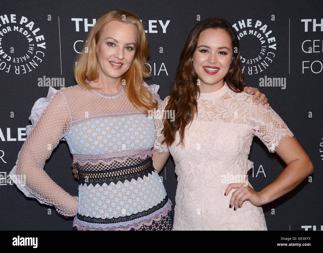 Los Angeles, California, USA. 17th Oct, 2017. WENDI MCLENDON-COVEY and ...