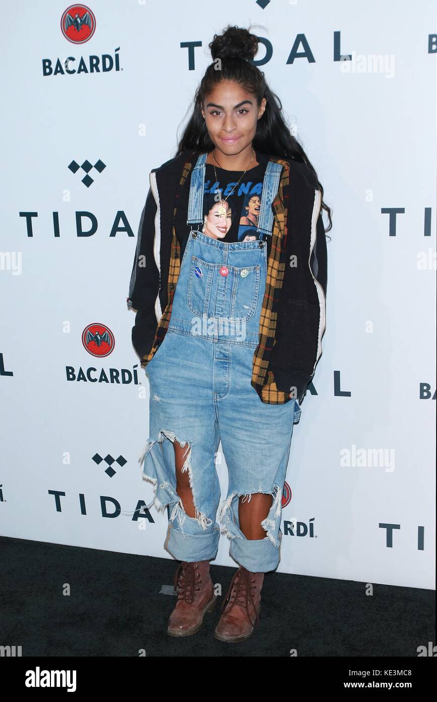 New York, NY, USA. 17th Oct, 2017. Jessie Reyez at TIDAL X: Brooklyn ...