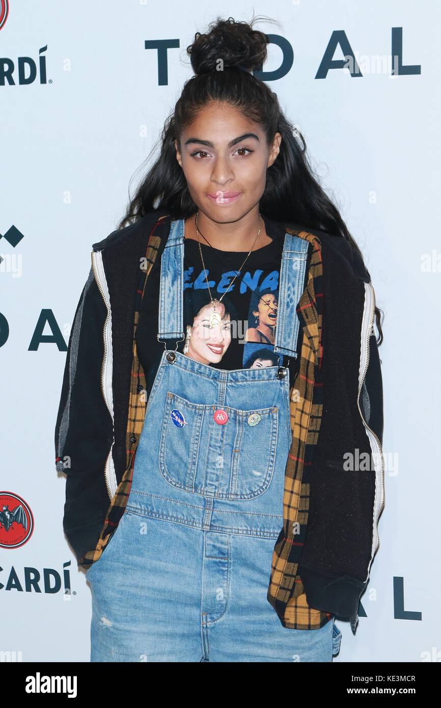 New York, NY, USA. 17th Oct, 2017. Jessie Reyez at TIDAL X: Brooklyn ...