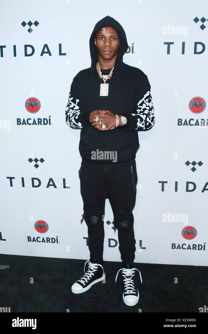 New York, NY, USA. 17th Oct, 2017. A Boogie wit da Hoodie (Julius ...