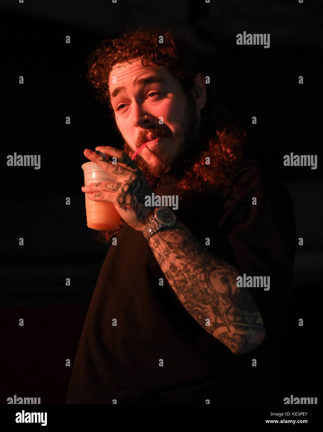 Post malone rapper hi-res stock photography and images - Alamy