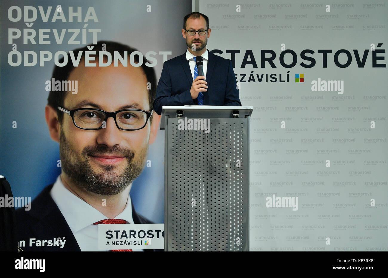 ***FILE PHOTO*** Jan Farsky, an election leader of the Czech political ...