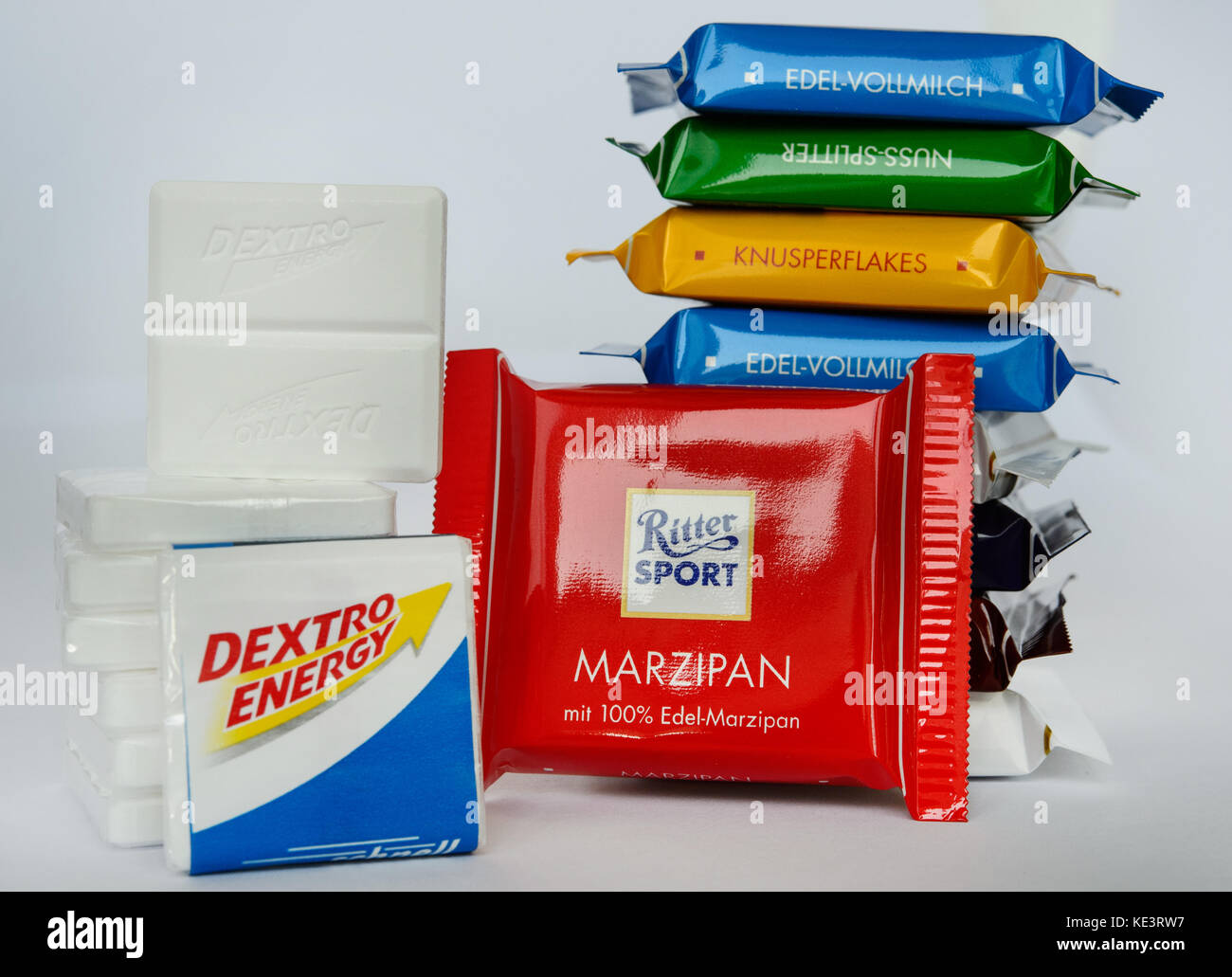 Stuttgart, Germany. 18th Oct, 2017. ILLUSTRATION - Ritter Sport ...
