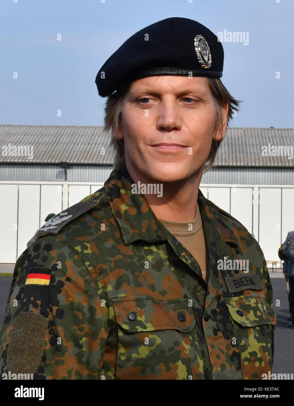 Storkow, Germany. 18th Oct, 2017. Lieutenant-colonel Anastasia Biefang ...