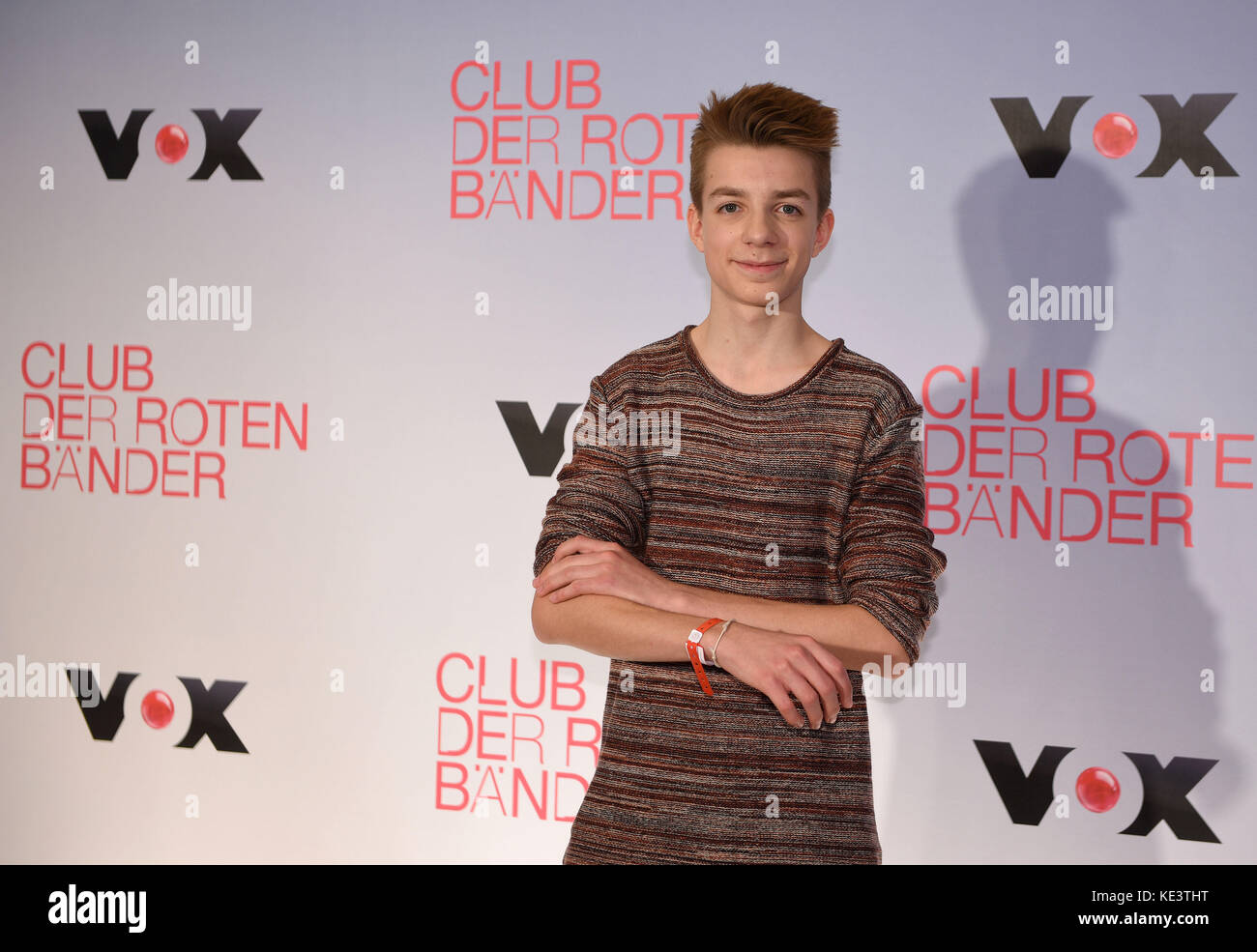 Cologne, Germany. 18th Oct, 2017. Actor Nick Julius Schuck poses for a ...