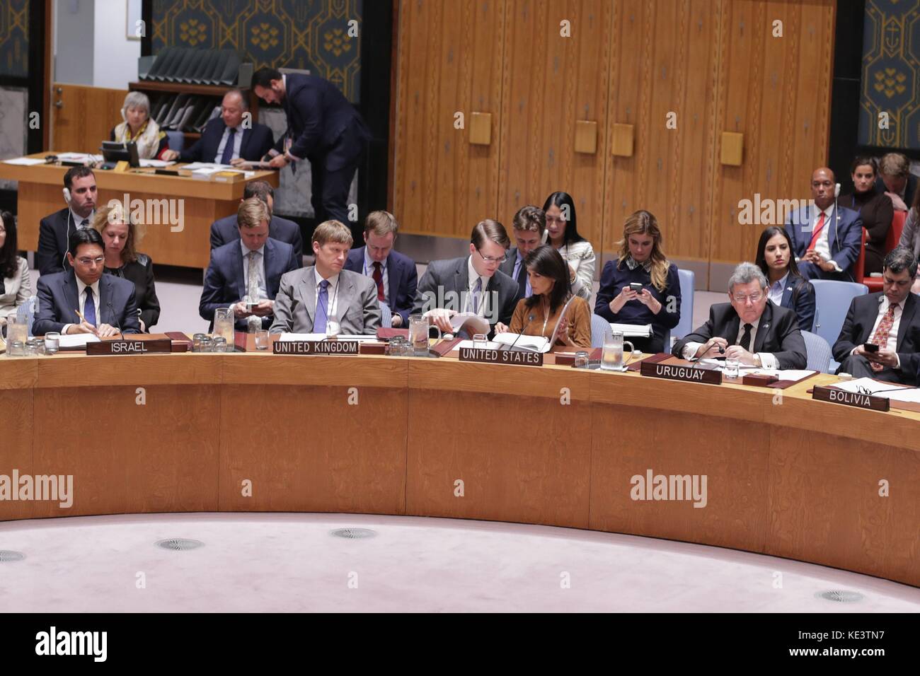 Israeli ambassador to the united nations hi-res stock photography and ...